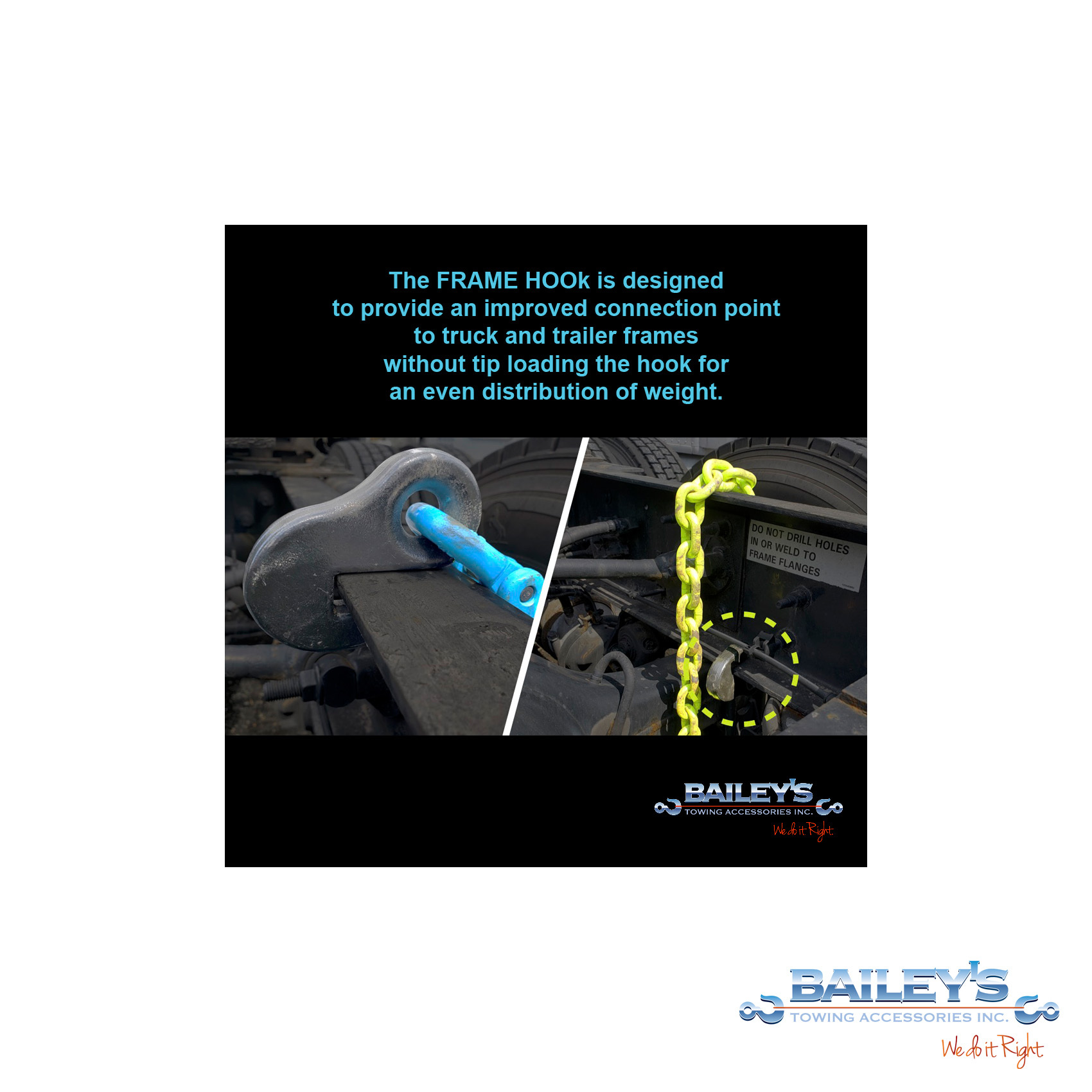Frame Hook With Coupling Link