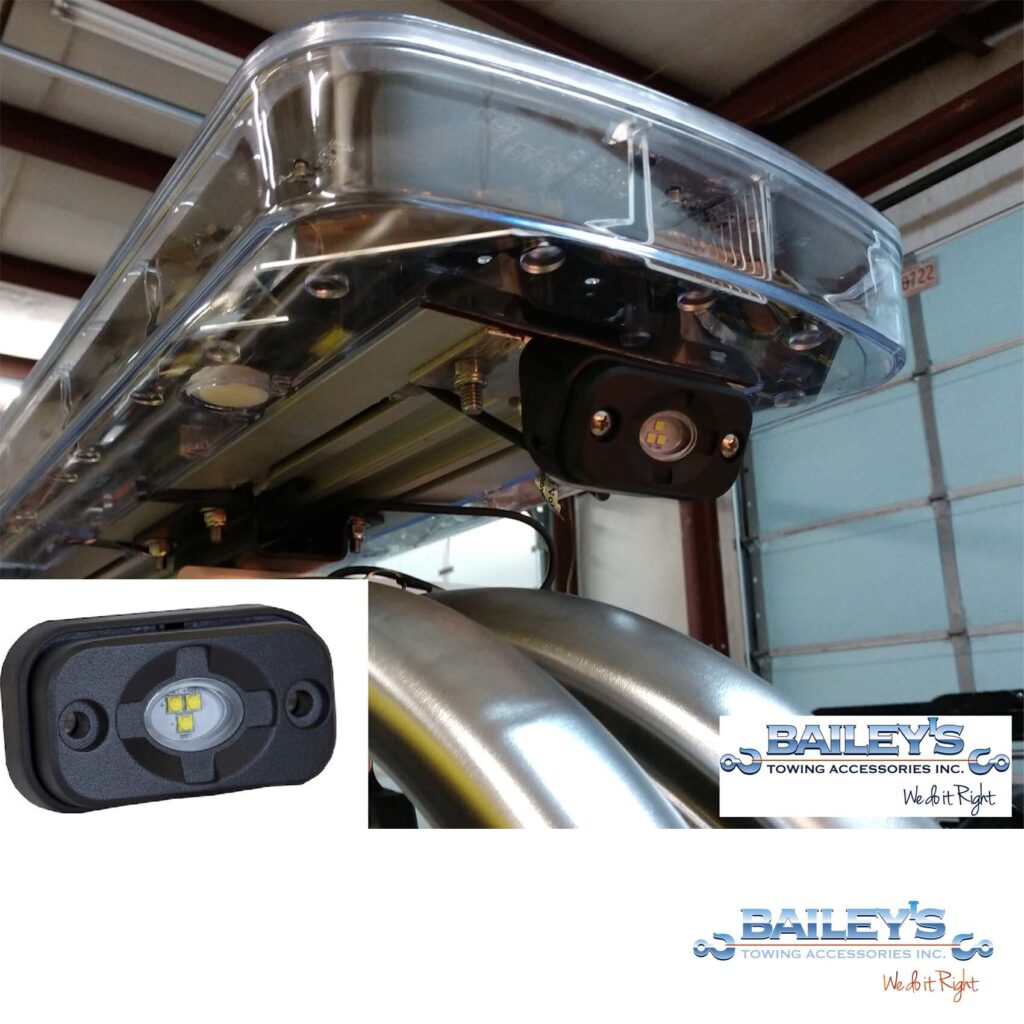 3" Rectangular LED Clear Flood Light
