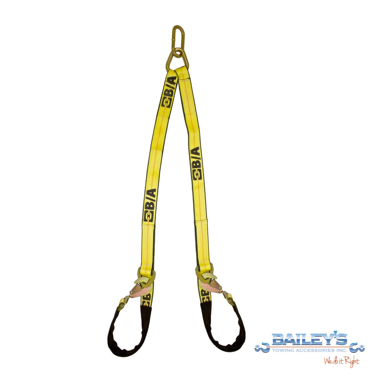 2-Inch Low-Profile Axle V-Strap Assembly