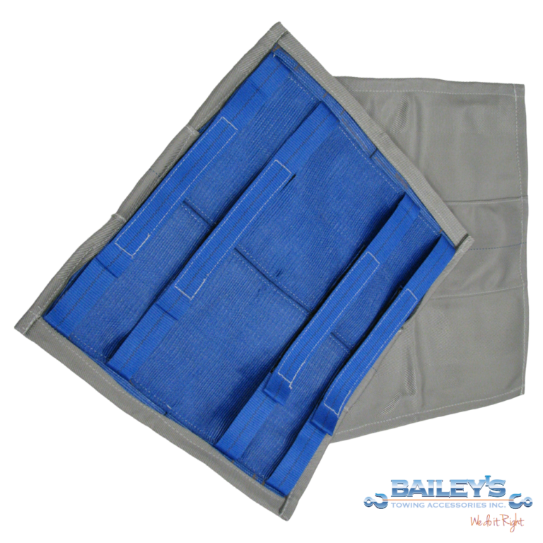 Baileys Blue™ Heavy Recovery Strap - Bailey’s Towing Accessories, Inc