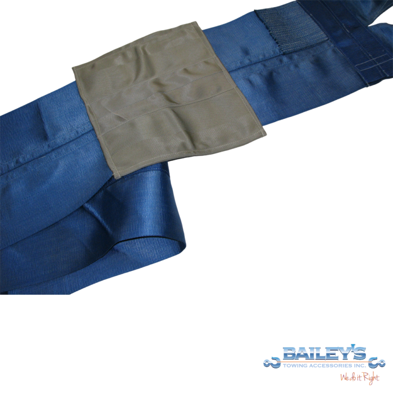 Baileys Blue™ Heavy Recovery Strap - Bailey’s Towing Accessories, Inc